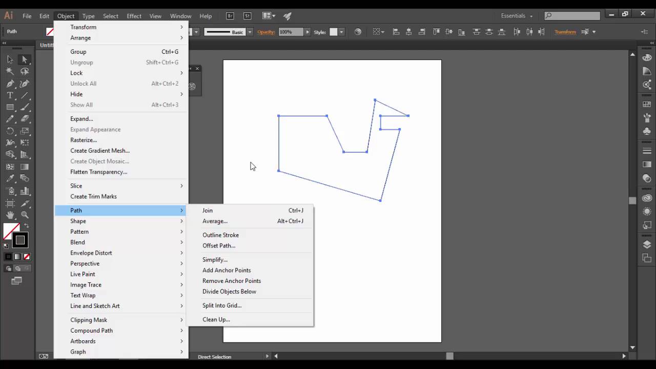 Adobe Illustrator Cc Line Segment Tool Youtube