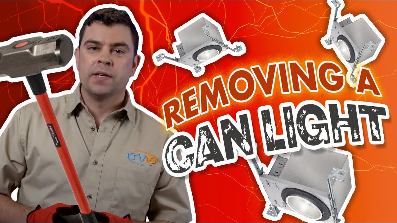 How To Remove A Can Light Without Attic Access Youtube