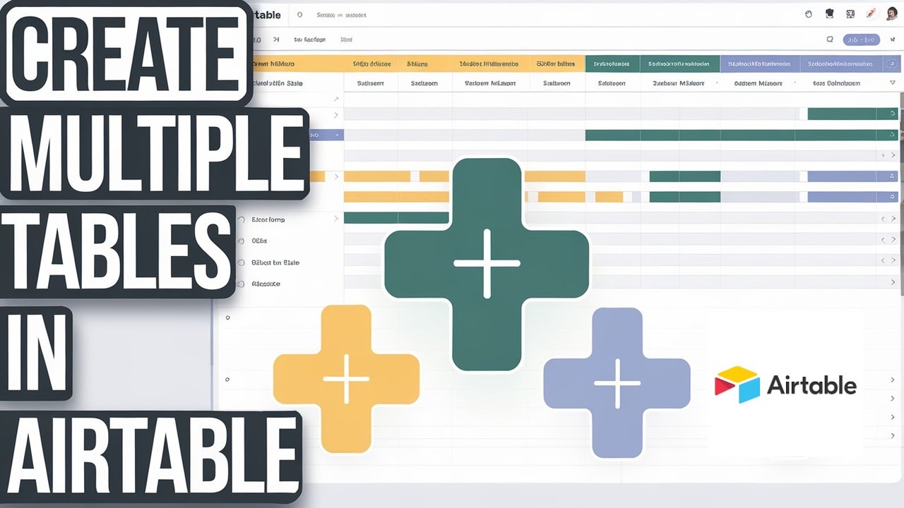 How To Create Multiple Tables In Airtable Youtube