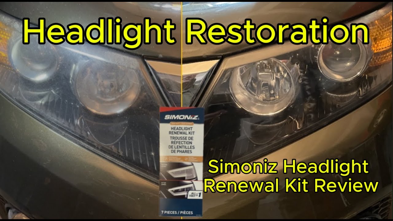 Headlight Restoration Youtube