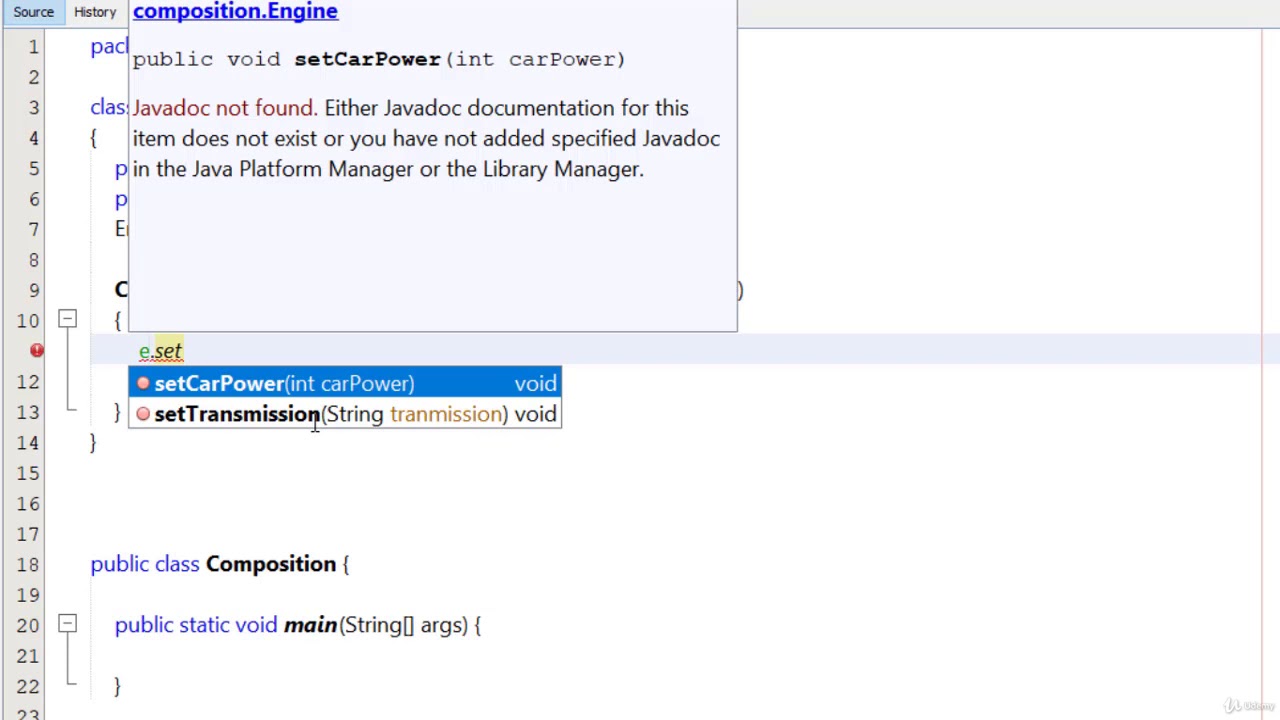 37 Composition In Java Youtube