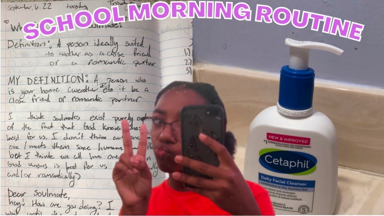 Realistic School Morning Routine Youtube