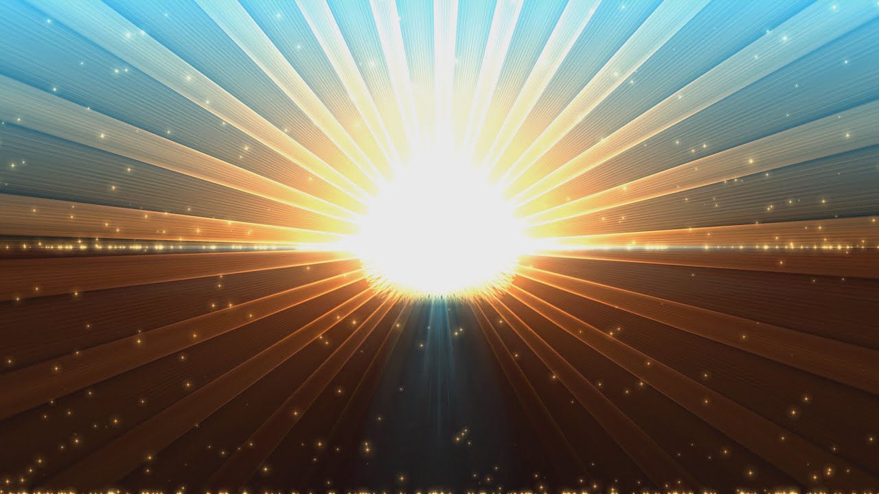 4k Sun Rays Panoramic View Motion Background 2160p Youtube