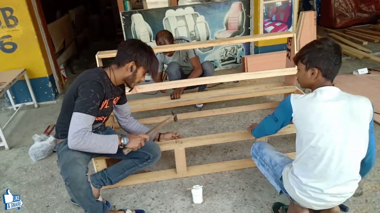 How To Make Sofa Set Frame Part 1 Youtube
