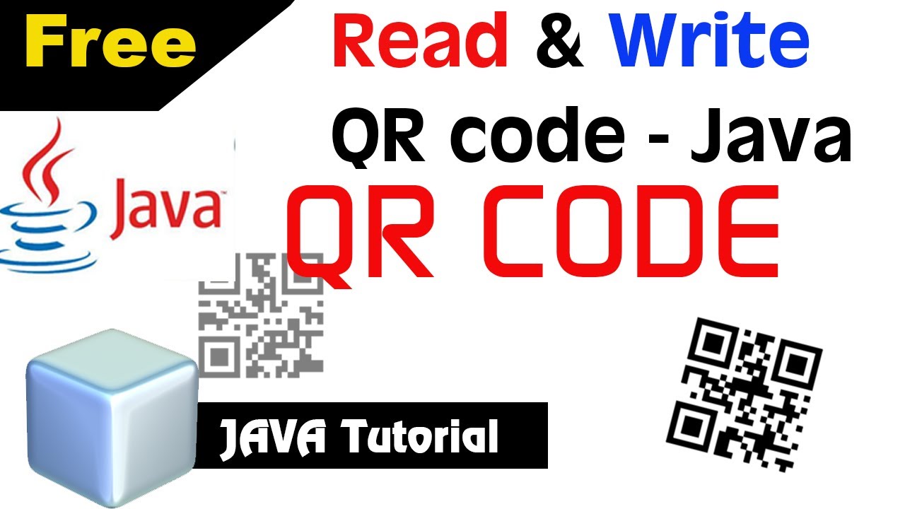 Read Write Qr Code Java Java Qr Generator And Scanner With Source