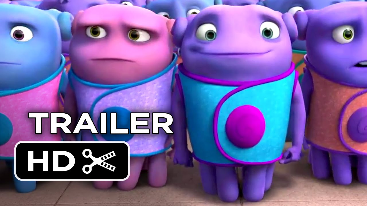 Home Official Trailer 2 2015 Jim Parsons Rihanna Animated Movie
