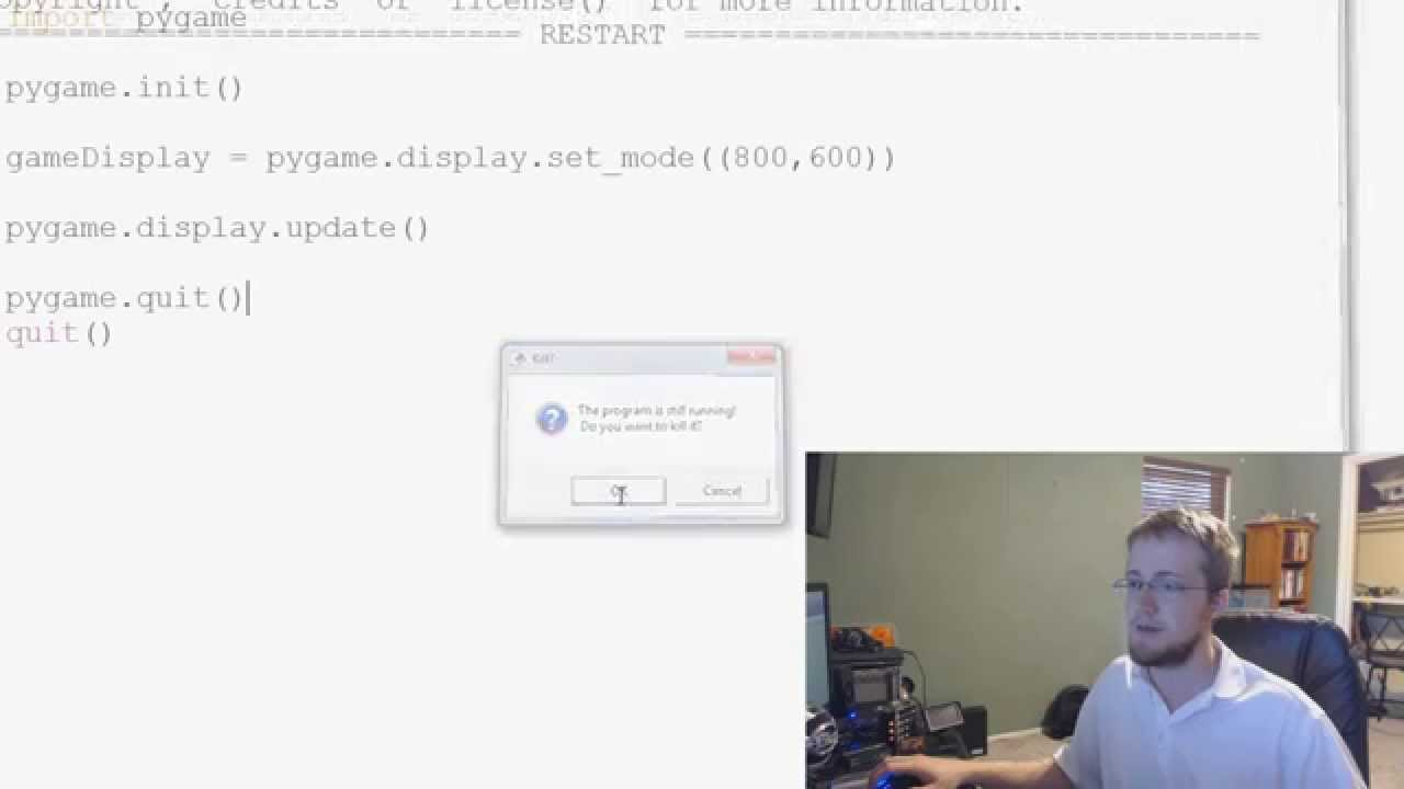 Pygame Python Game Development Tutorial 2 Creating A Basic