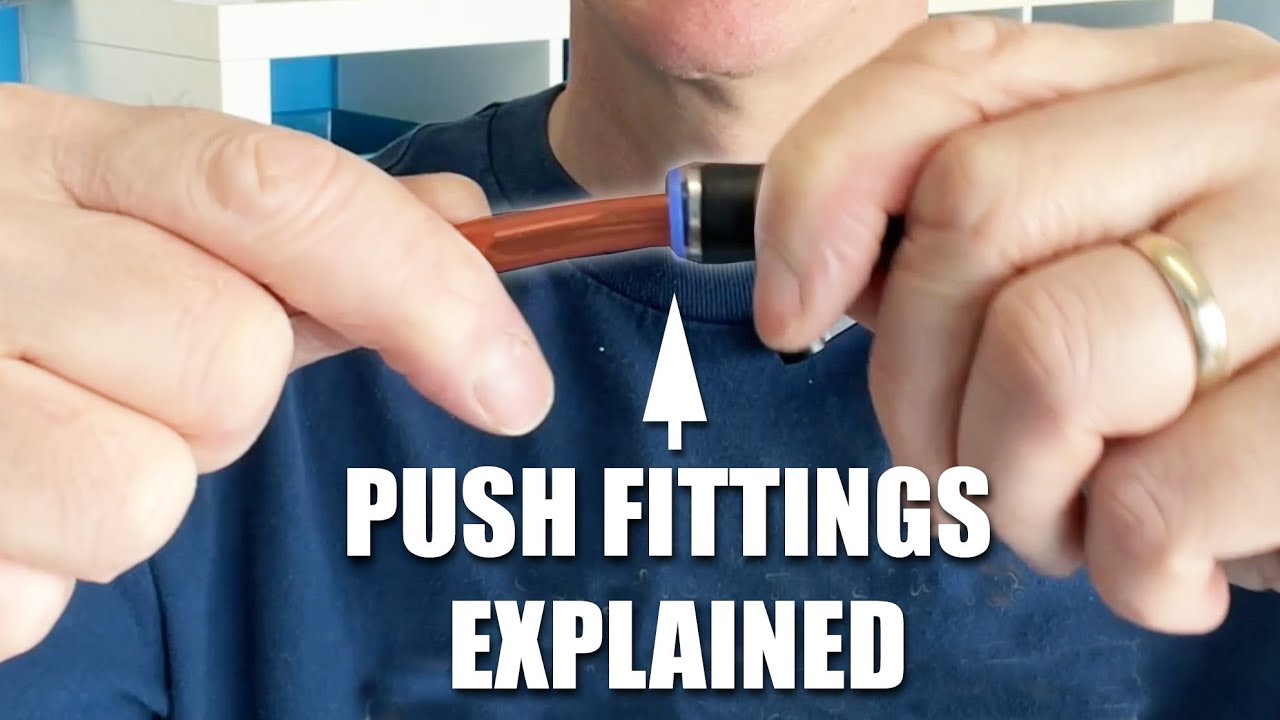 How To Use Push Fittings Push To Fit Fittings Youtube