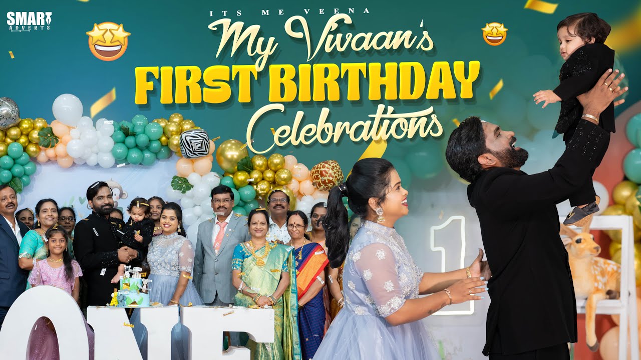 Vivaan Aryan Birthday Teaser Cinematic Video First Birthday