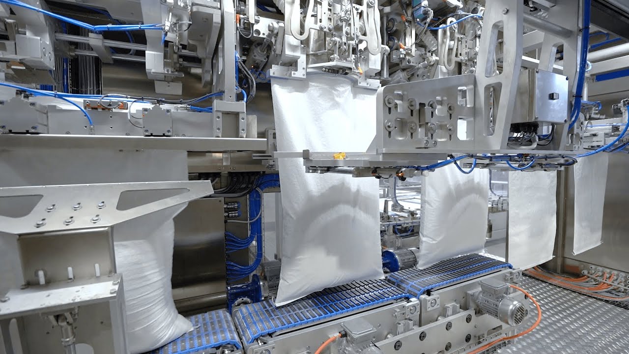 Automatic Bagging Machine For Powders And Granules Youtube