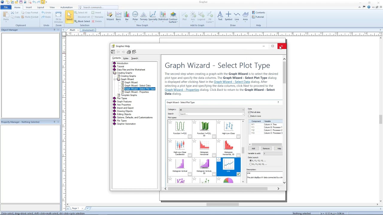 Grapher Graph Wizard Training Video Youtube