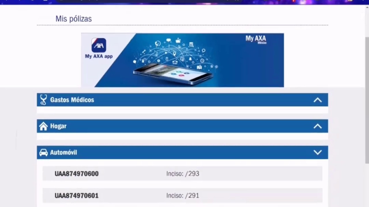 Como Consultar Y Descargar Mi Póliza En Pdf Desde El Portal De My Axa