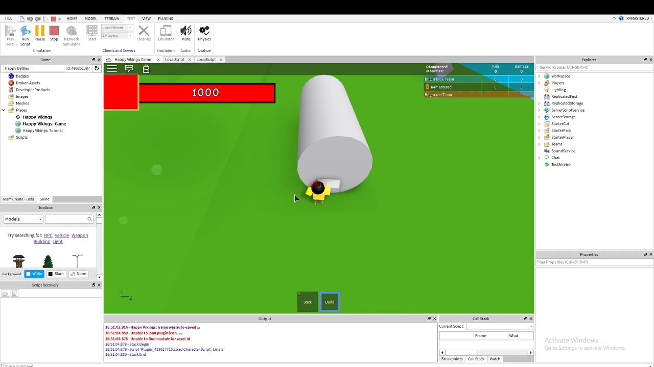 Building System Roblox Studio Youtube