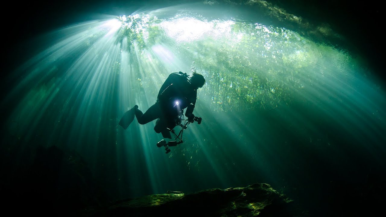 Under The Jungle Spectacular Cavern Diving In Mexico Youtube