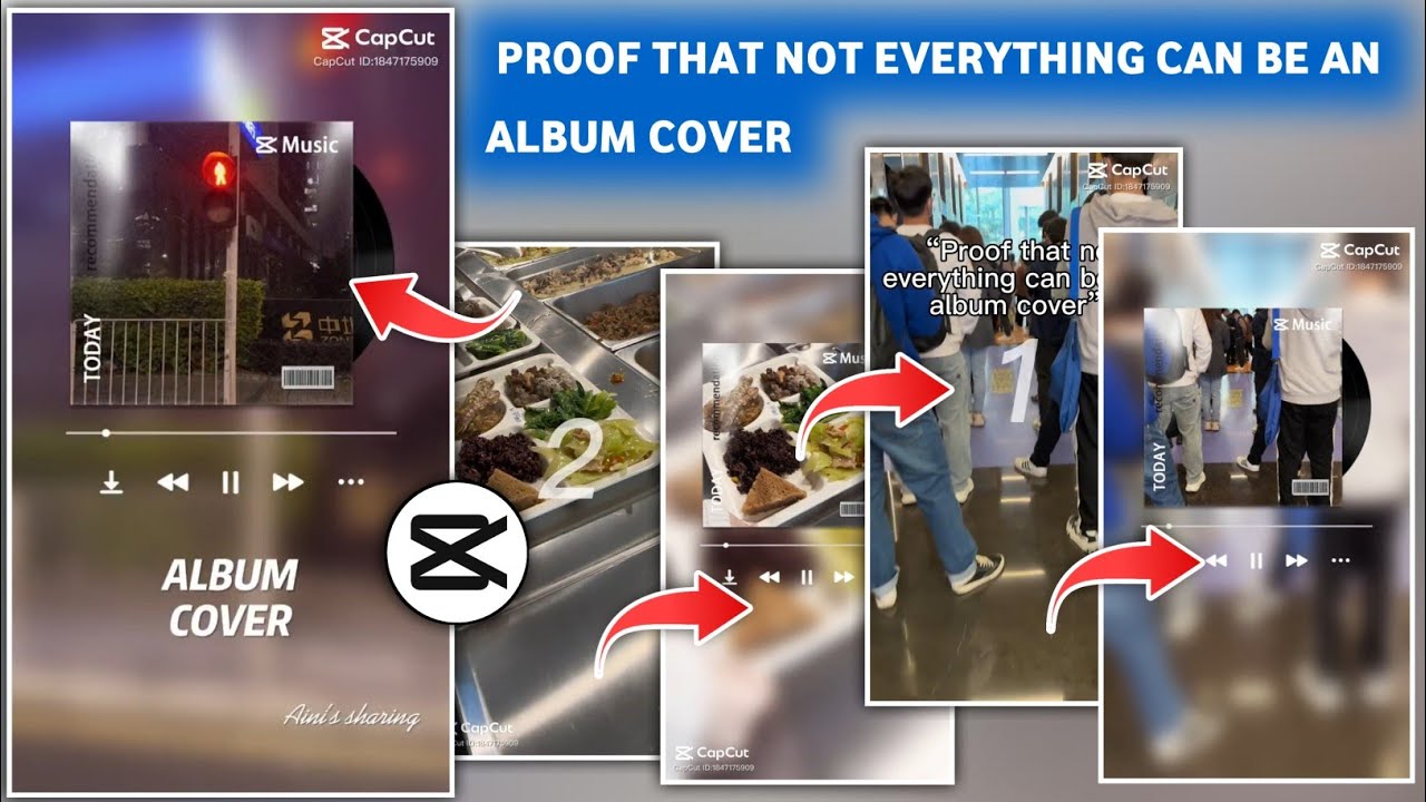 Proof That Not Everything Can Be An Album Cover Reels Tutorial Youtube
