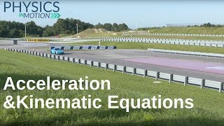 Intro To Motion Kinematics Acceleration And Motion Equations Study Exam