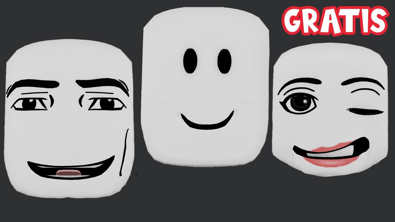 Cómo Conseguir 3 Caras Animadas Gratis En Roblox Youtube