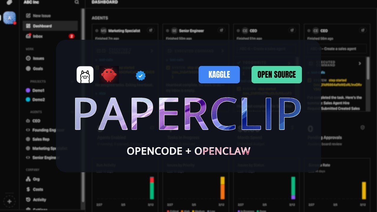 Paperclip Openclaw Opencode The Ultimate Open Source Swarm