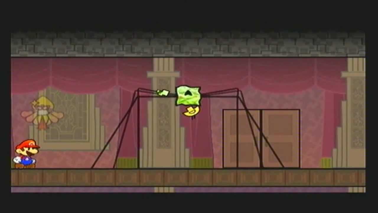 Weird Gaming Moments 7 Super Paper Mario Mimi S True Form Youtube