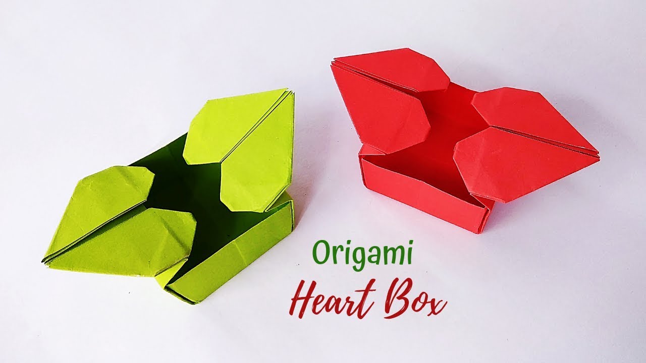 Origami Valentine S Day Box A Unique And Romantic Gift Idea Easy