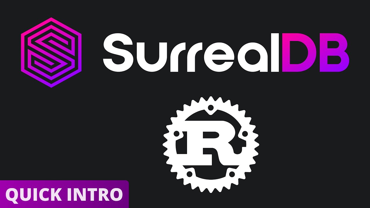 Surrealdb Rust Embedded Database Quick Tutorial Youtube