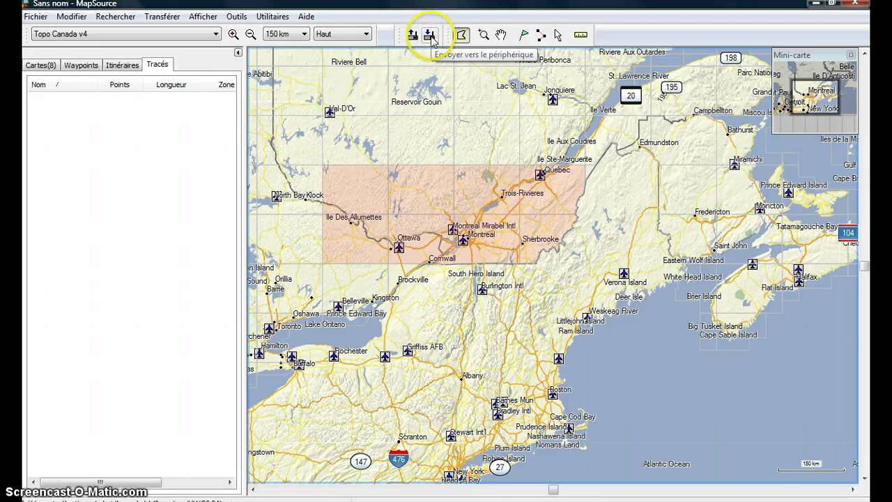 Mapsource Youtube