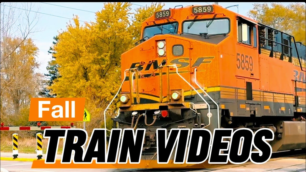 рџ ґepic Fall Railfanning Train Videos From Illinois Youtube