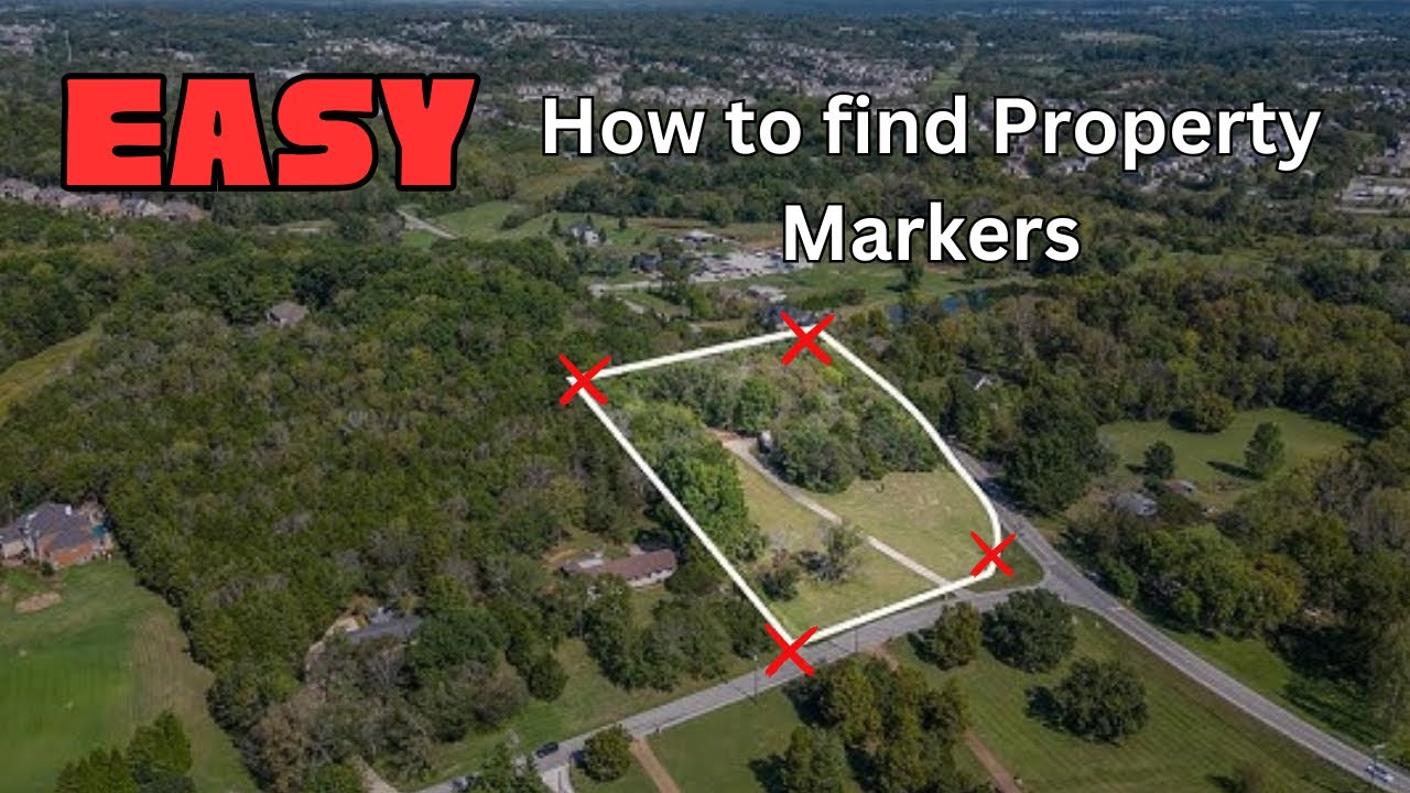 How To Find Property Markers Youtube