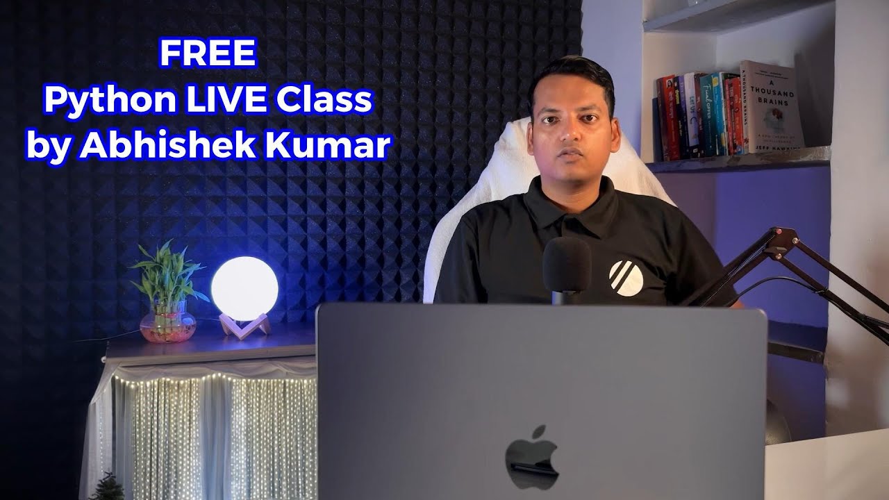 Free Python Live Practical Classes Youtube