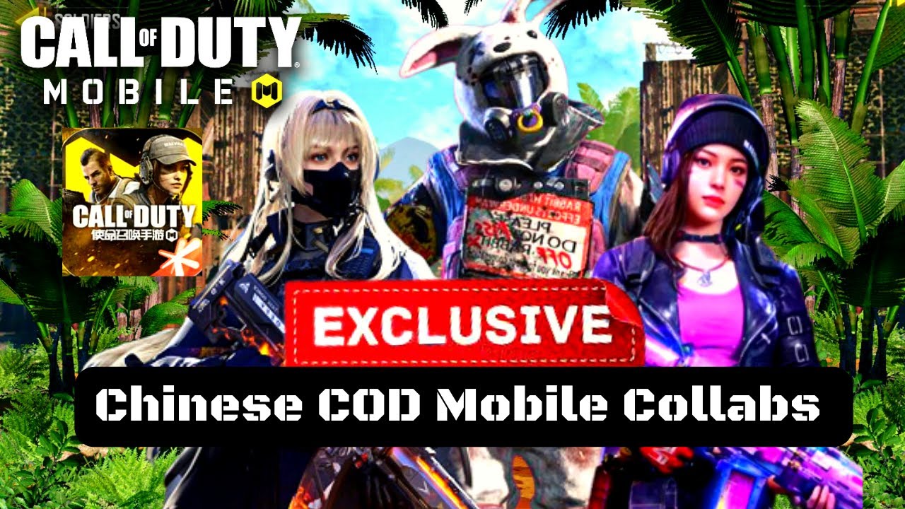 Chinese Cod Mobile Collaborations Chinese Sever Codm Youtube