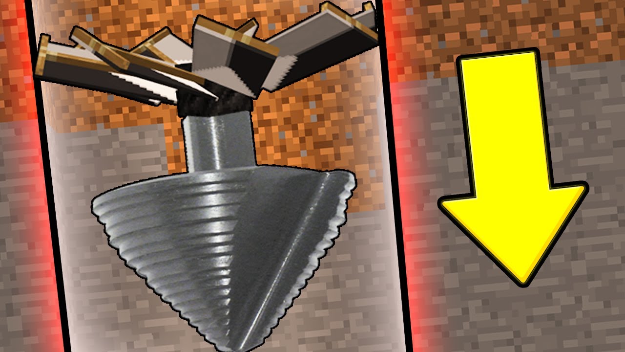 Magic Minecraft Drills Youtube