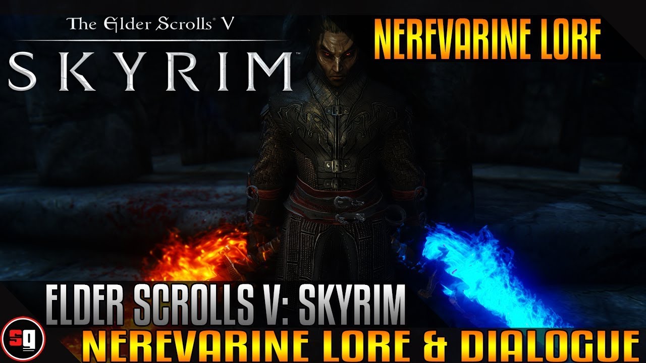 Skyrim Nerevarine Lore Dialogue Youtube
