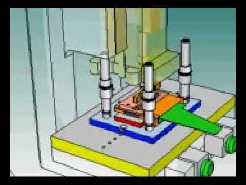 Simulacion De Troquel Solid Edge Youtube