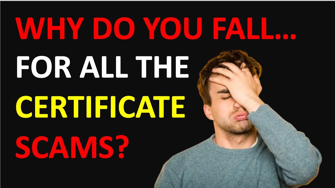 Why Do You Continue To Fall For These Scams Youtube