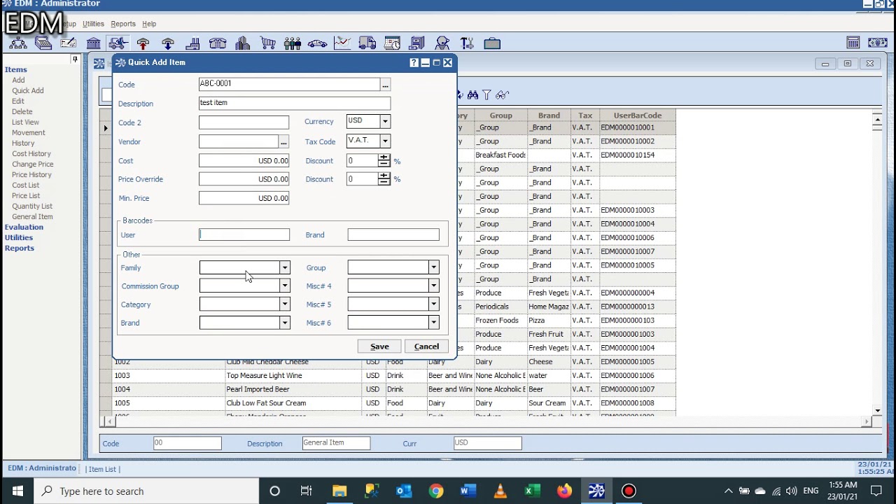 Inventory Youtube