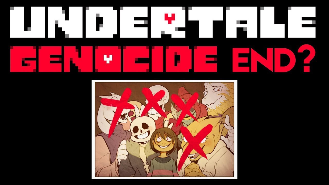 Im The Monster Now Undertale Genocide Run Youtube