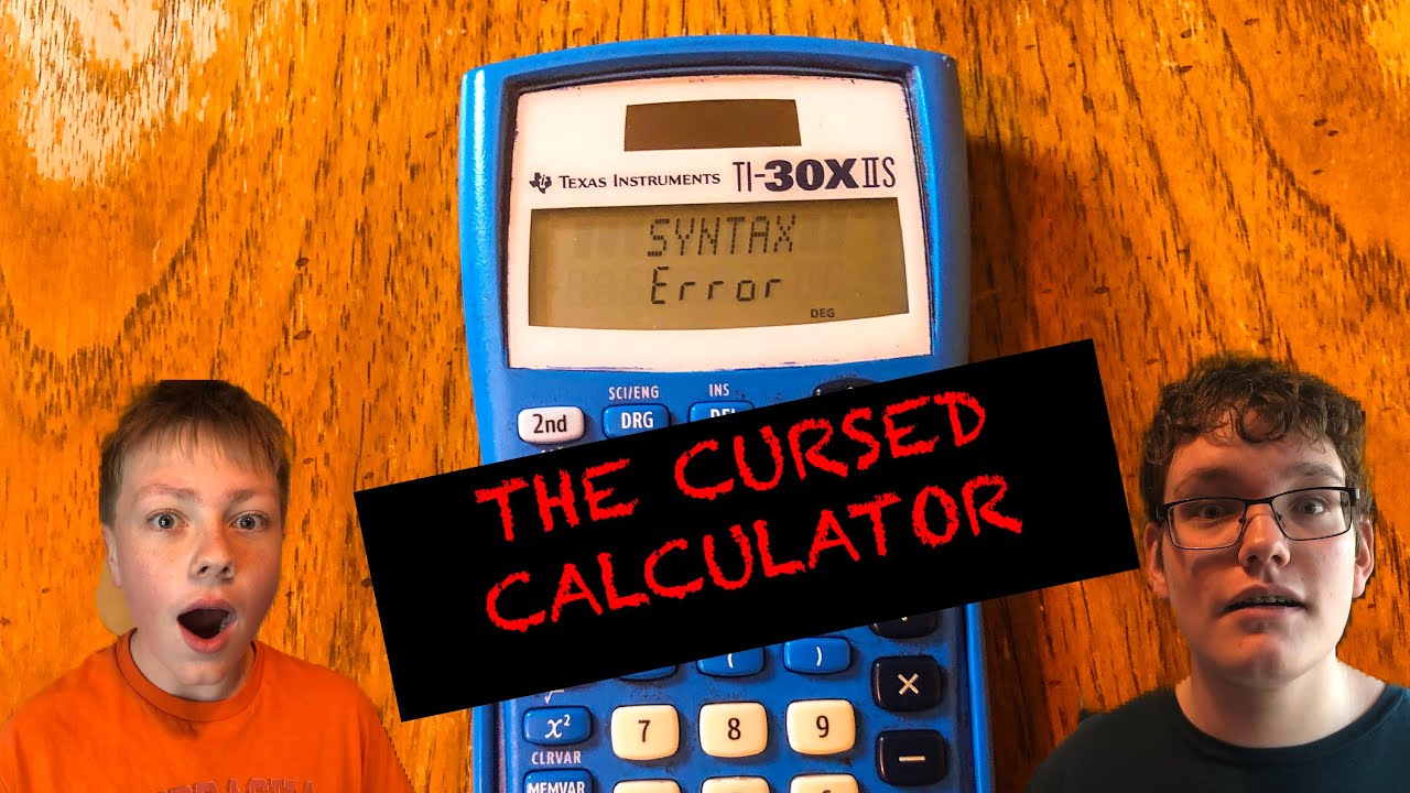 The Cursed Calculator Youtube