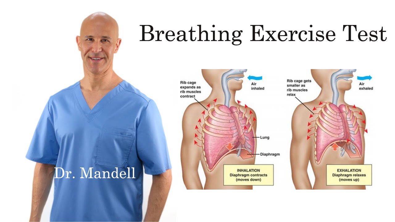 Breathing Exercise Test Showing Good Poor Posture Dr Mandell Youtube