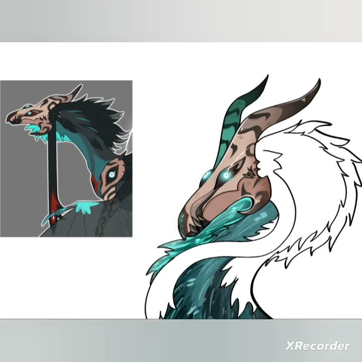 Creatures Of Sonaria Nakamaska Drawing Process Youtube