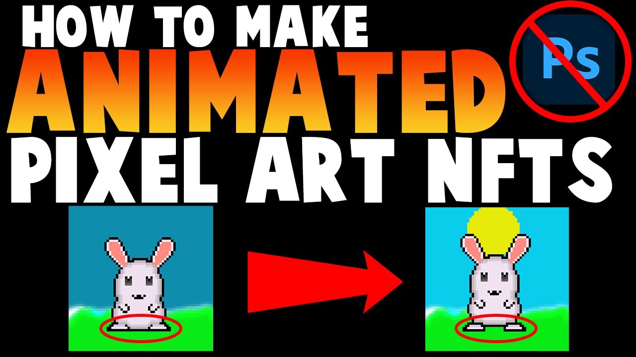 How To Make Animated Pixel Art Nfts Easy Youtube