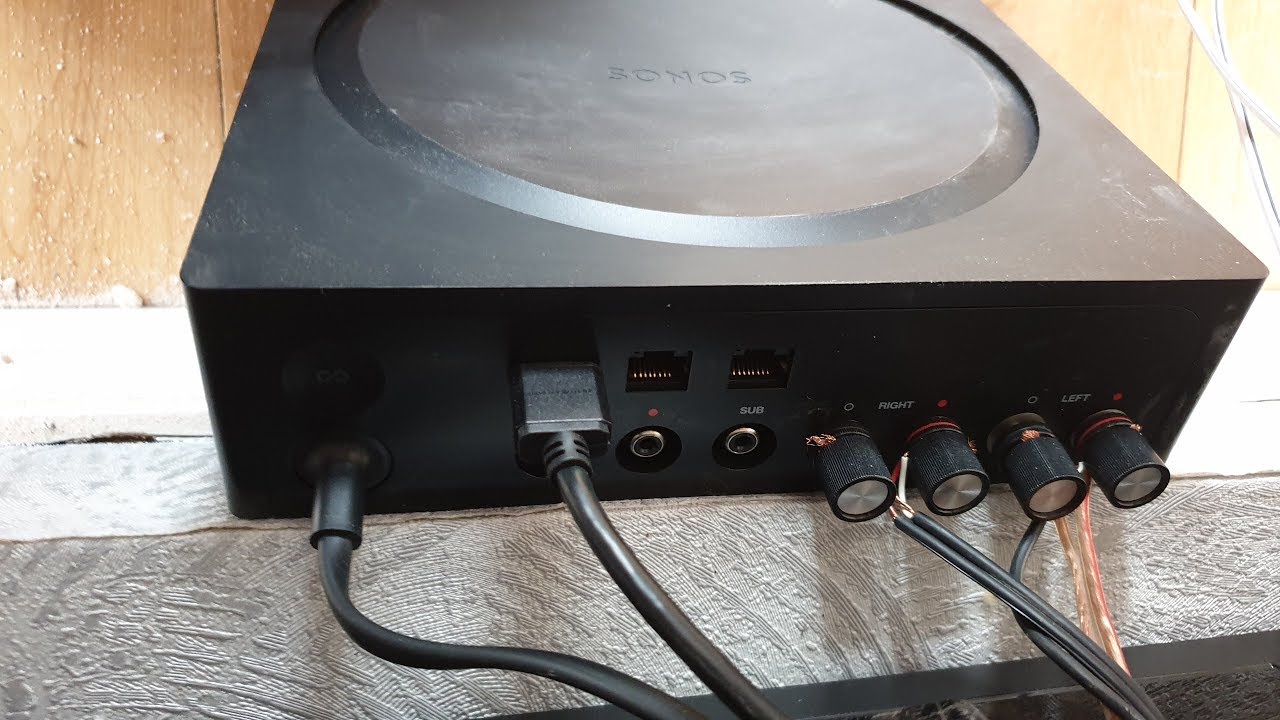 Connect Ceiling Speakers To Sonos Amp Shelly Lighting