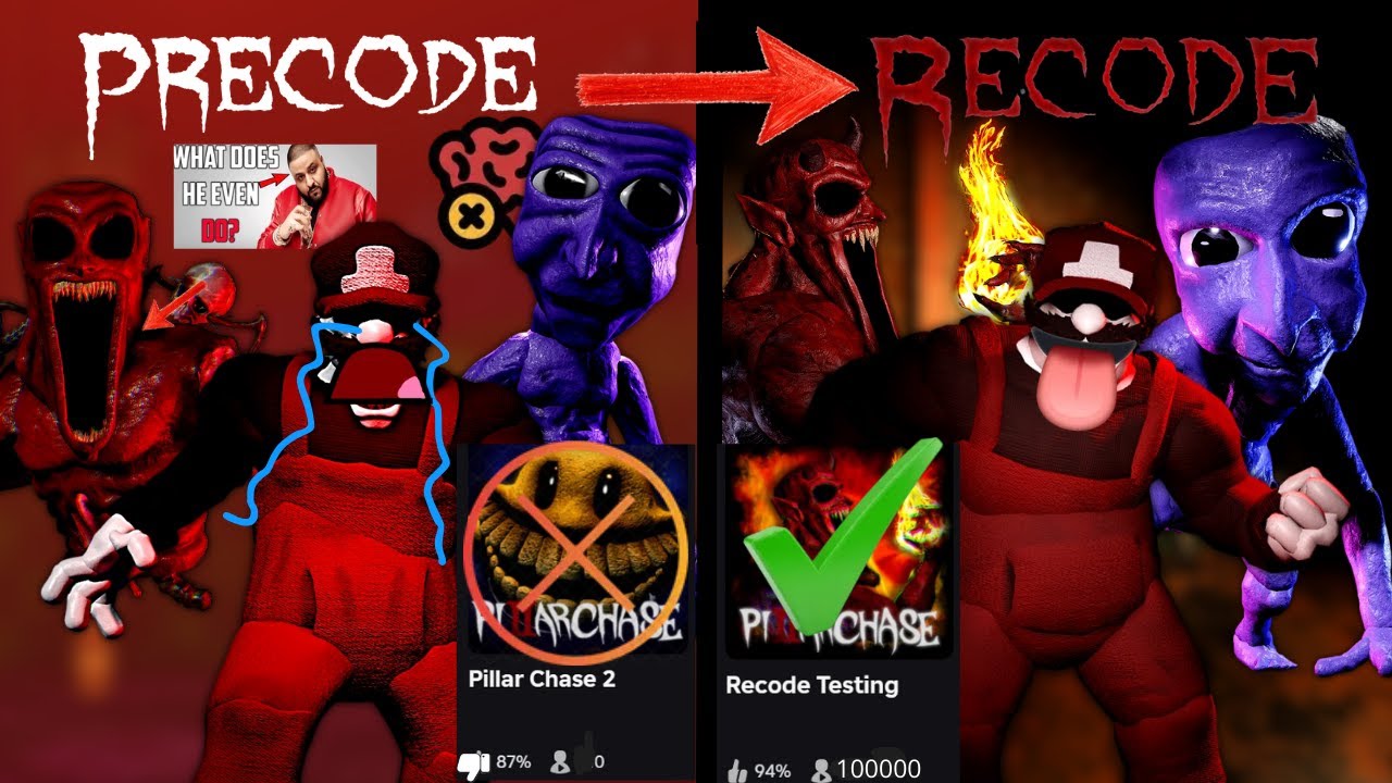Pillar Chase 2 Precode Vs Recode Which Version Is More Fun Youtube