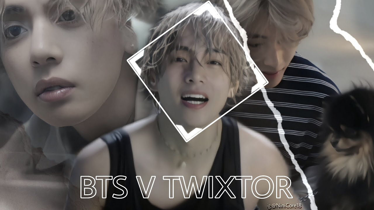 Bts V Slow Dancing Official Mv 4k Twixtor Clips Youtube