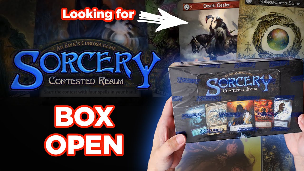 Sorcery Contested Realm Alpha Box Opening 2 Youtube