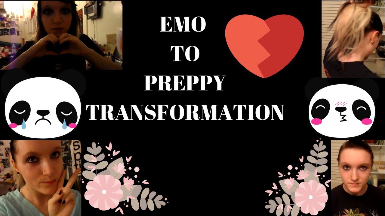 Emo To Preppy Transformation Youtube