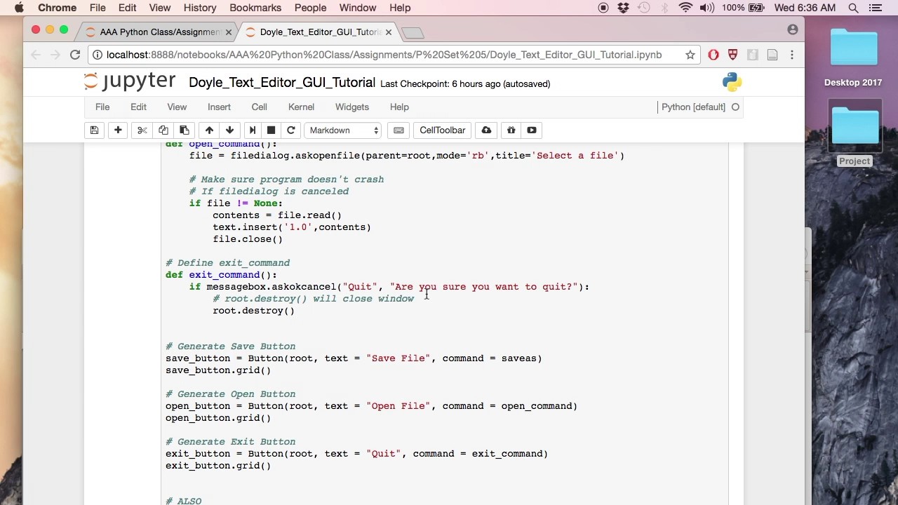 How To Make A Basic Gui Text Editor In Python Youtube