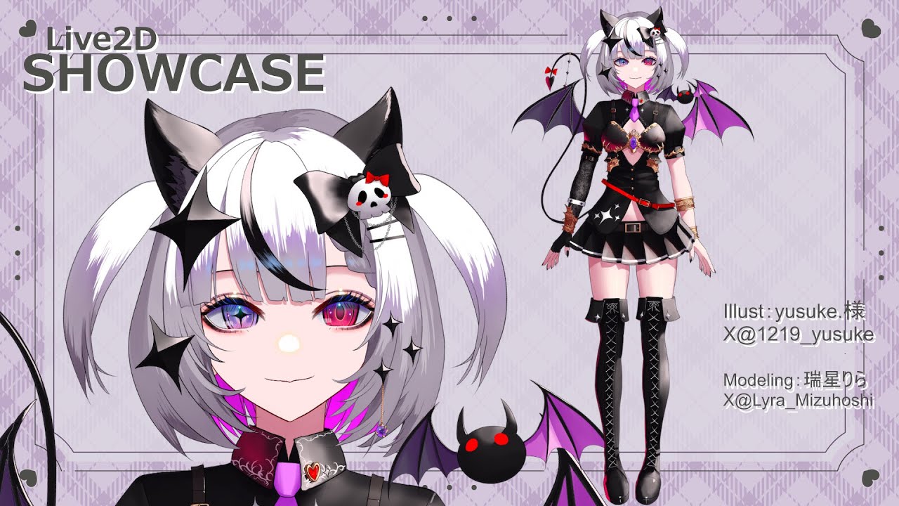 Live2d Showcase 魂募集 Live2d Showcase Vtuber Youtube