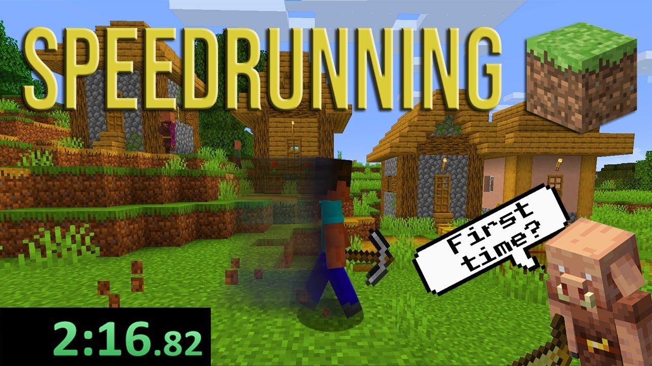 Speedrunning Minecraft With Zero Experience Youtube