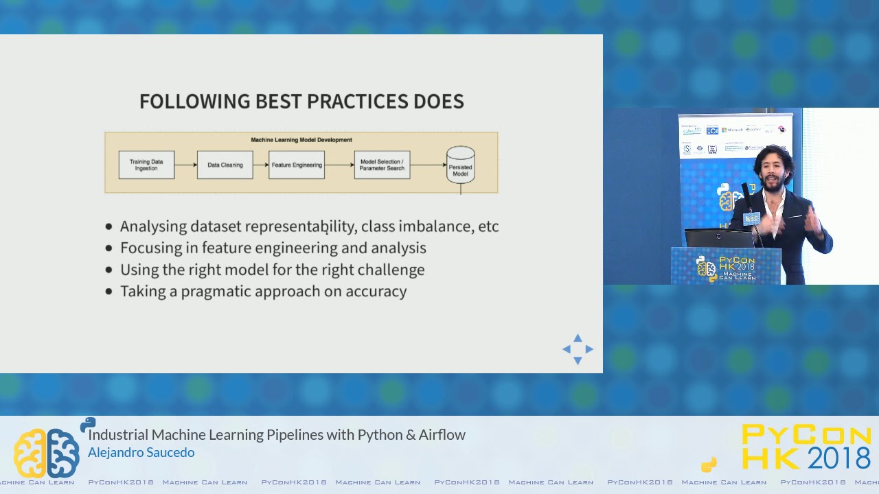 Pyvideo Org Industrial Machine Learning Pipelines With Python Airflow