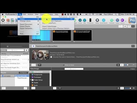 Propresenter 6 Tutorial Working With Text Youtube